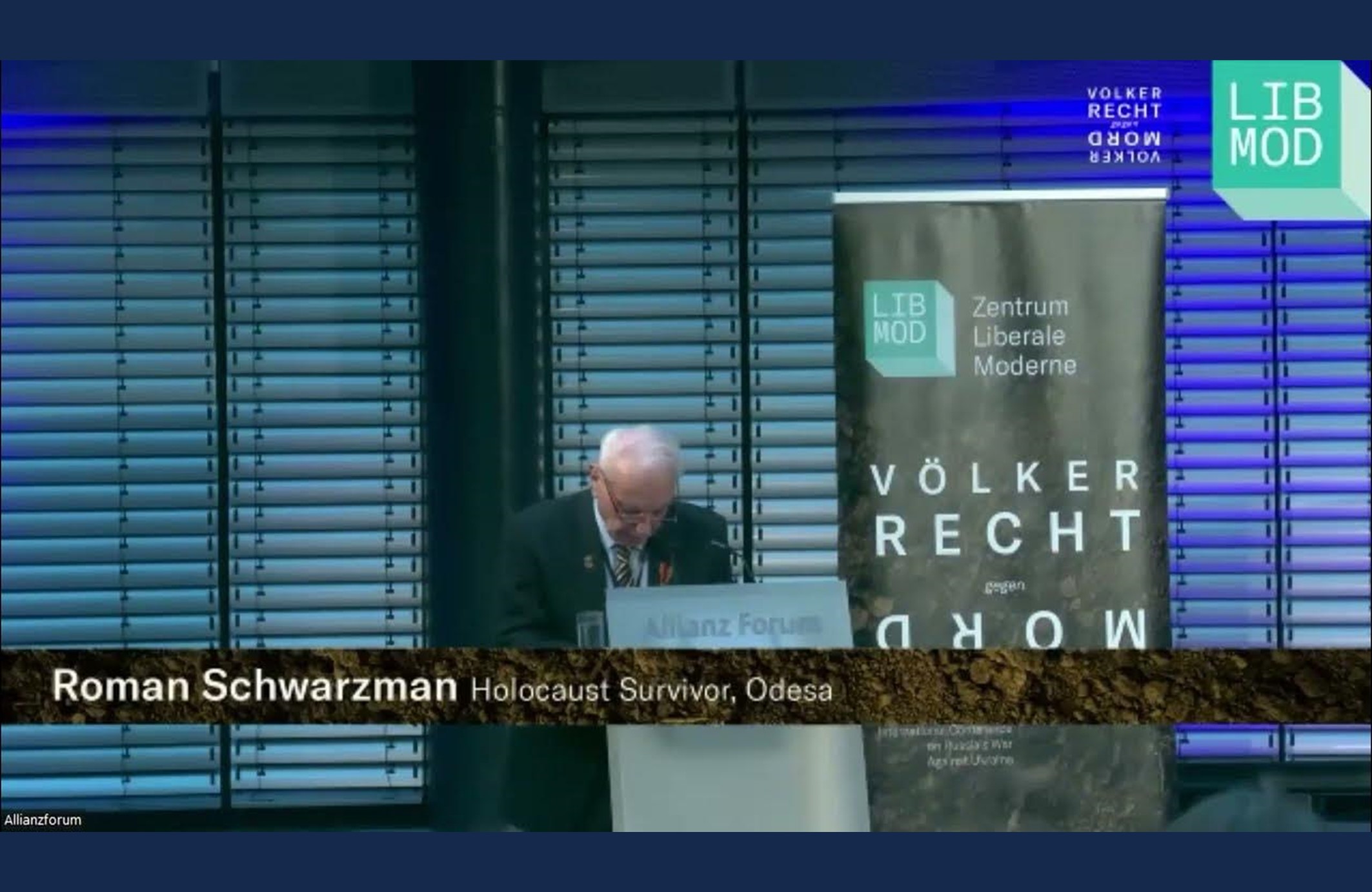 Holocaust survivor Roman Schwarzman - UJE - Ukrainian Jewish Encounter