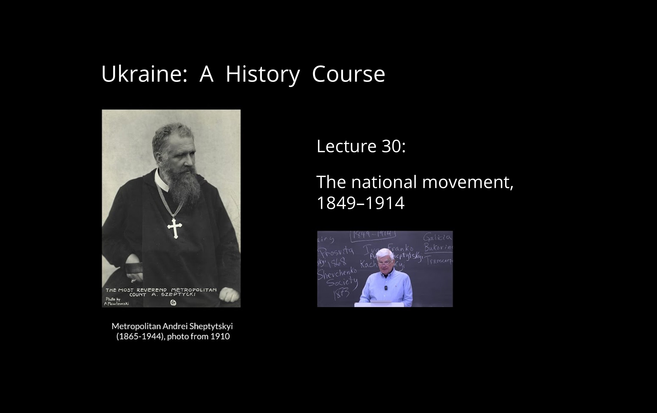 Lecture 30: The National movement, 1849–1914 - UJE - Ukrainian Jewish ...
